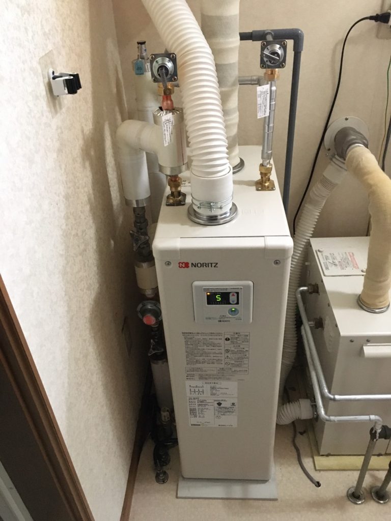 ノーリツOX-311FFからの交換工事 | 給湯器のかしわ