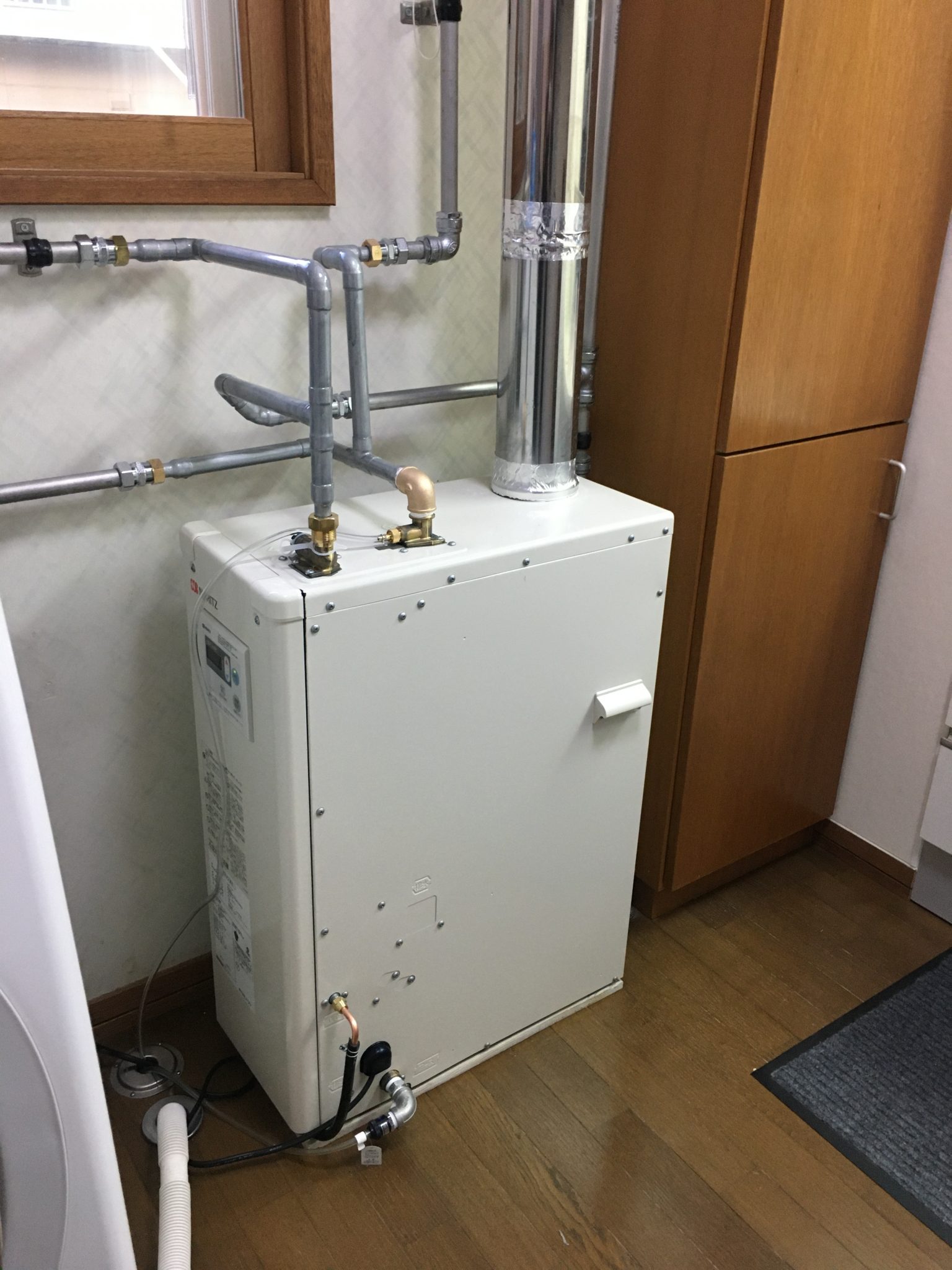 OQB-407Fからの給湯器交換工事 | 給湯器のかしわ