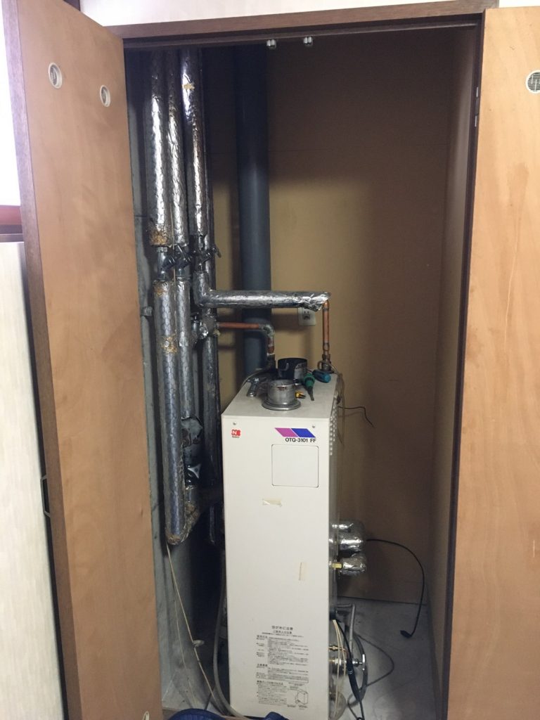 ノーリツ OTQ-3101FFからの交換工事 | 給湯器のかしわ