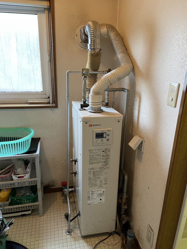 ノーリツOX-315FFからノーリツOX-3706FFへの石油給湯器交換工事 | 給湯器のかしわ