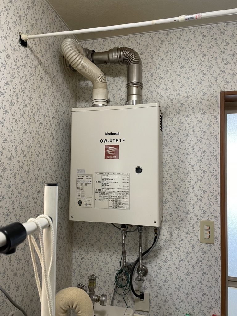 ナショナルOW-4TB1FからノーリツOQB-G4706WFFへの給湯器交換工事 | 給湯器のかしわ