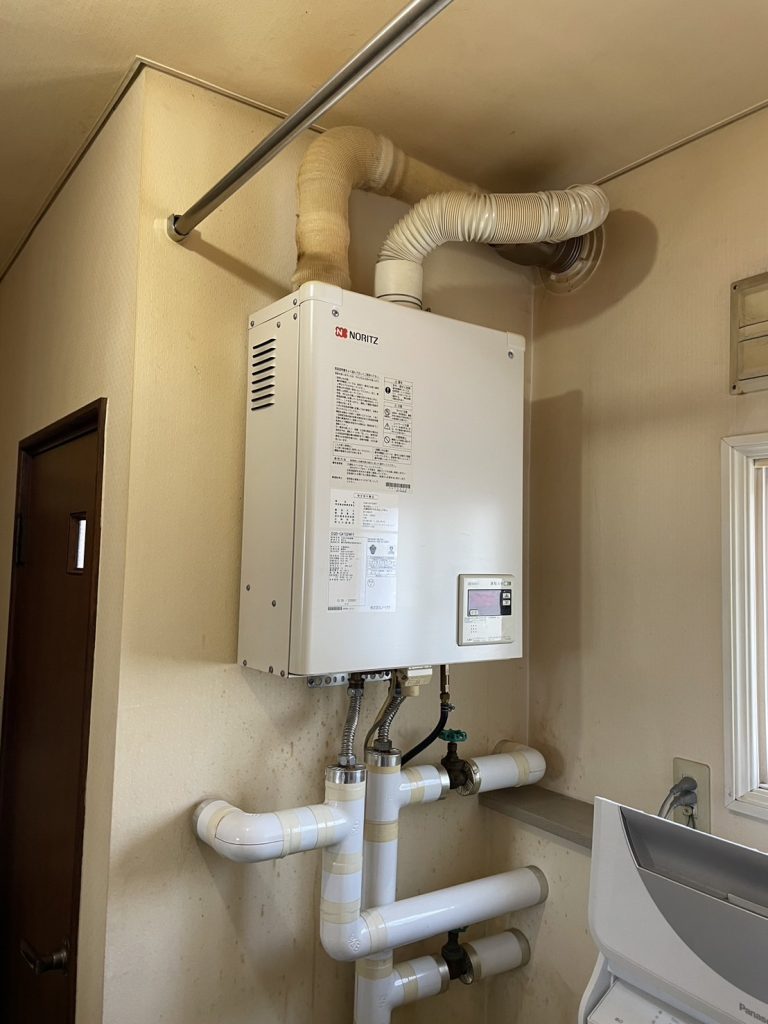 ノーリツOQB-G4702WFFからノーリツOQB-G4706WFFへの交換工事 | 給湯器のかしわ